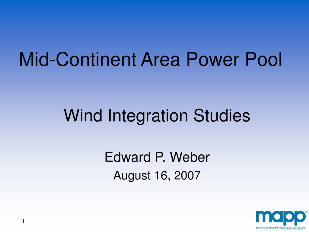 PPT - Mid-Continent Area Power Pool PowerPoint Presentation, free ...