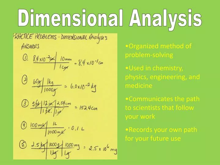 PPT Dimensional Analysis PowerPoint Presentation Free Download ID PPT Dimensional Analysis PowerPoint Presentation Free Download ID
