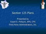 PPT - Section 125 guide PowerPoint Presentation, free download - ID:1307394