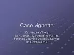 PPT - Case Vignette PowerPoint Presentation, free download - ID:2014539