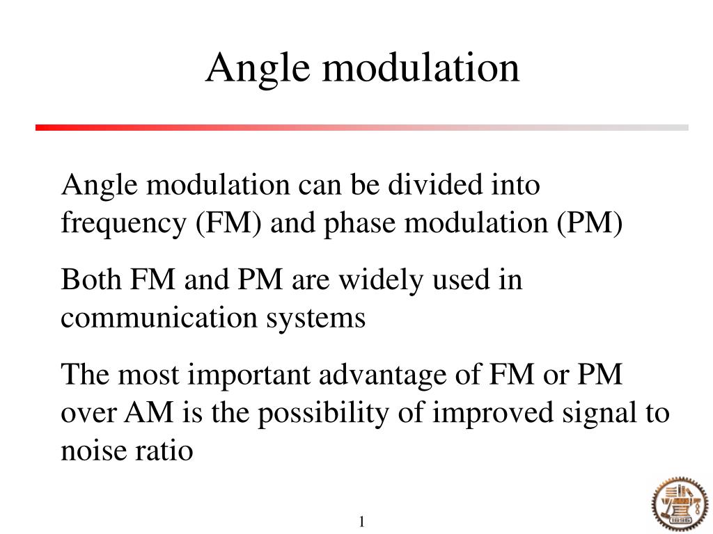 PPT - Angle modulation PowerPoint Presentation, free download - ID:4124013