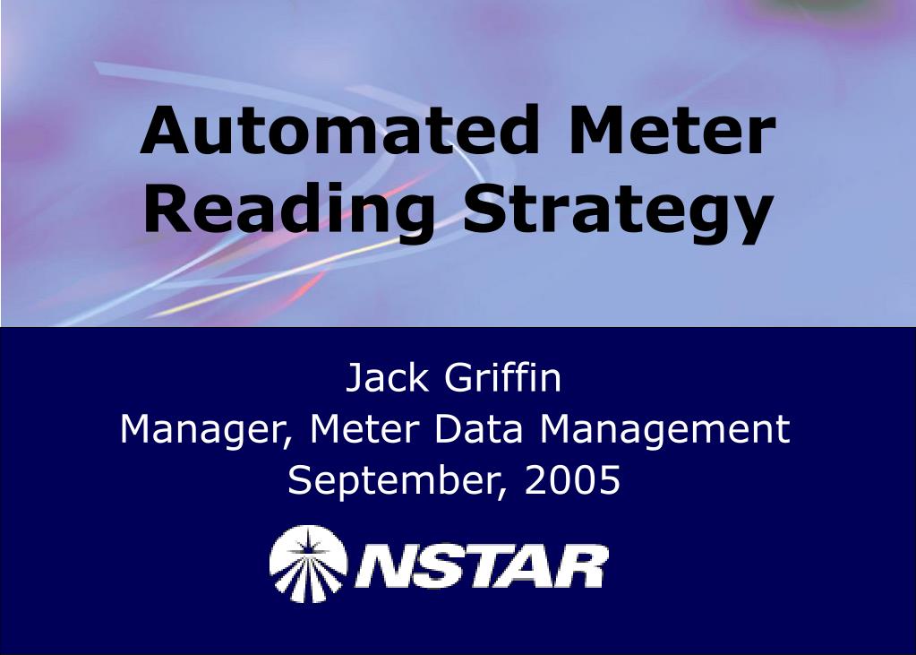 PPT - Automated Meter Reading Strategy PowerPoint Presentation, free ...