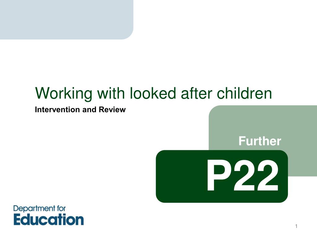 PPT - Working with looked after children PowerPoint Presentation, free ...