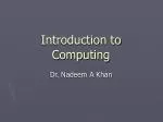 PPT - INTRODUCTION TO COMPUTING PowerPoint Presentation, free download ...
