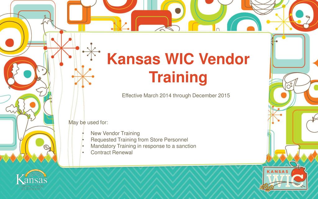 PPT - Kansas WIC Vendor Training PowerPoint Presentation, free download ...