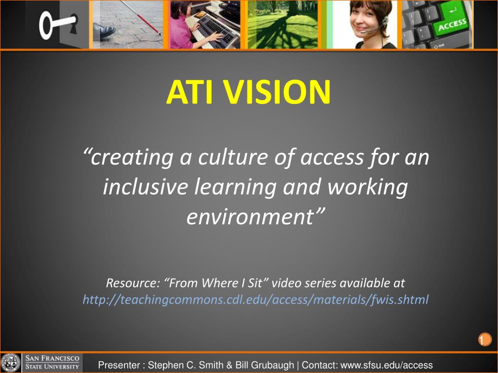 PPT - ATI Vision PowerPoint Presentation, free download - ID:4132629