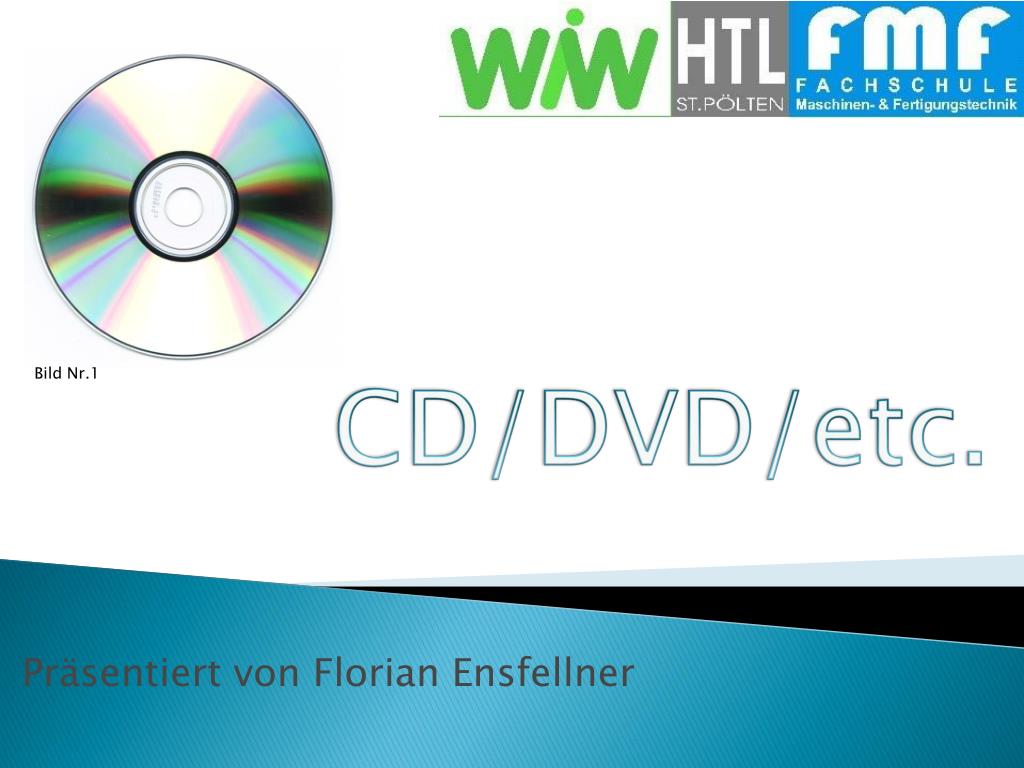 PPT - CD/DVD/etc. PowerPoint Presentation, free download - ID:4132722