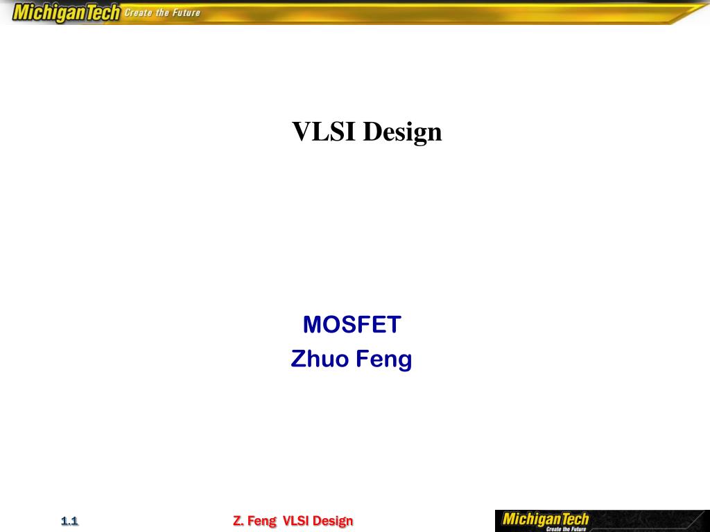 PPT - VLSI Design PowerPoint Presentation, free download - ID:4132754