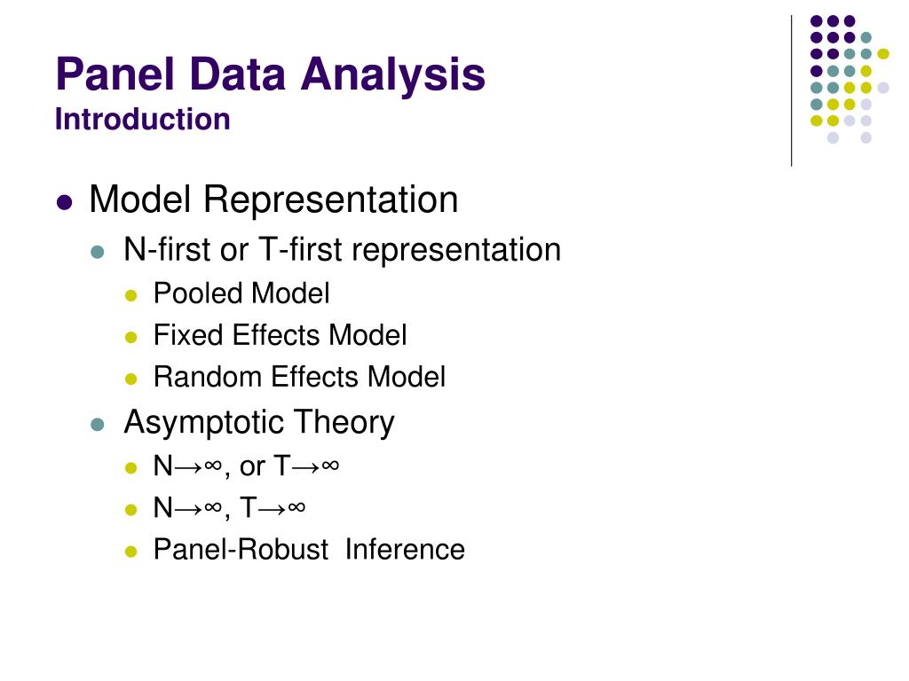 PPT - Panel Data Analysis Introduction PowerPoint Presentation, free ...