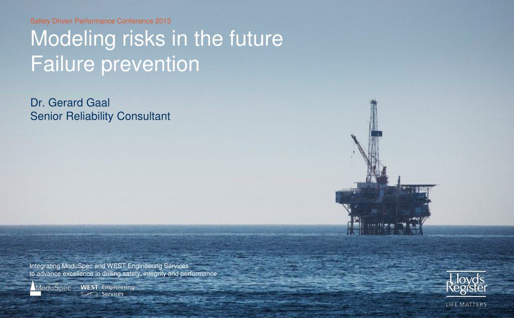 PPT - Modeling risks in the future Failure prevention PowerPoint ...