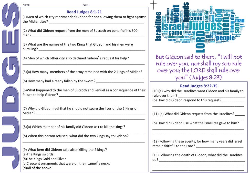 PPT - JUDGES PowerPoint Presentation, free download - ID:4133946