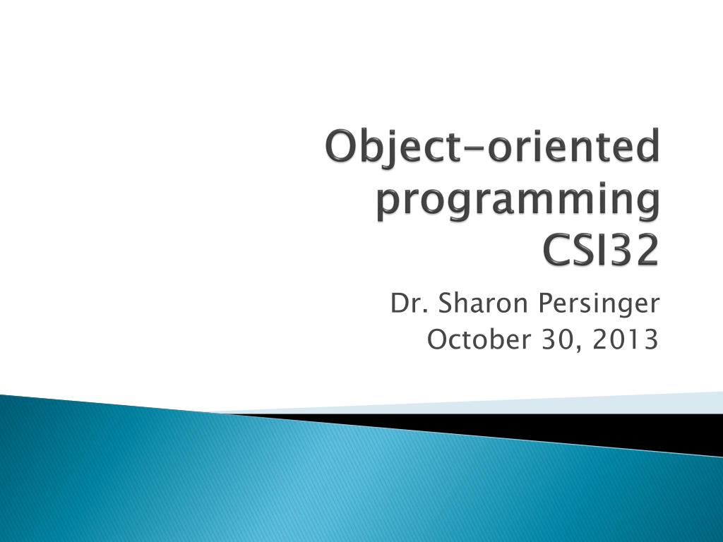 PPT - Understanding Recursion in Object-Oriented Programming Languages PowerPoint Presentation ...