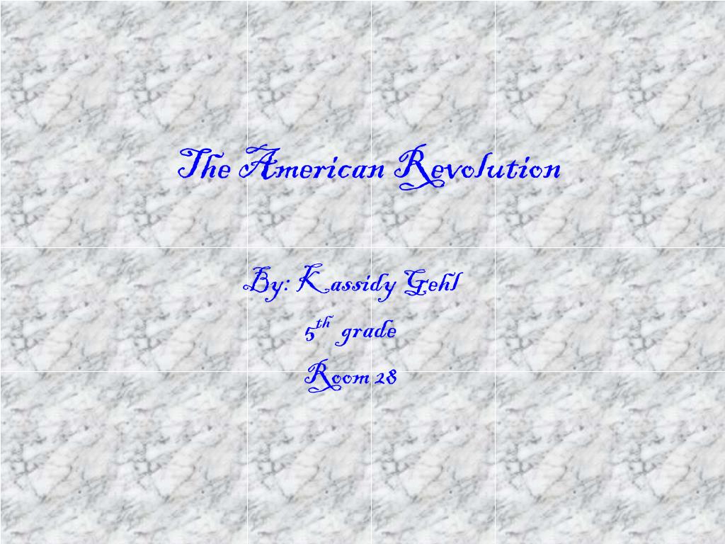 PPT - The American Revolution PowerPoint Presentation, free download ...