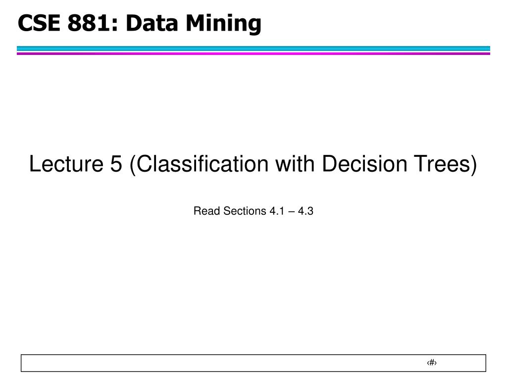 PPT - CSE 881: Data Mining PowerPoint Presentation, free download - ID:4148156