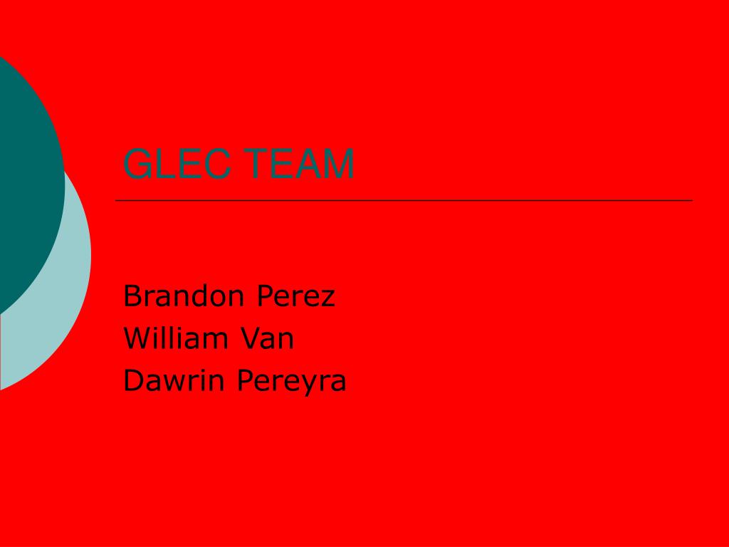 PPT - GLEC TEAM PowerPoint Presentation, free download - ID:4149187