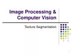 PPT - Image Processing and Computer Vision PowerPoint Presentation ...