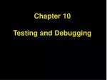 PPT - Chapter 10 Reliability Testing PowerPoint Presentation, free ...