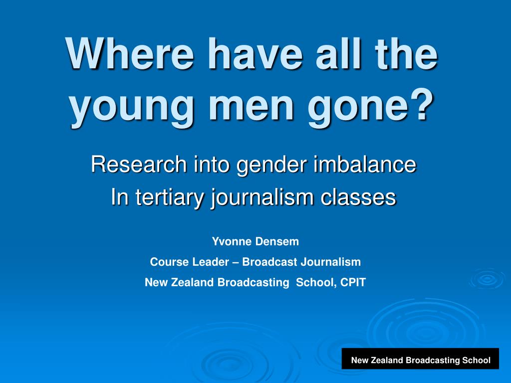 PPT - Where have all the young men gone? PowerPoint Presentation, free ...