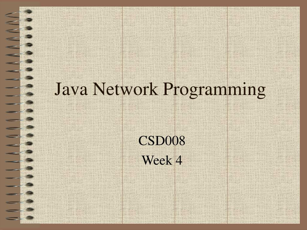 PPT - Java Network Programming PowerPoint Presentation, free download ...
