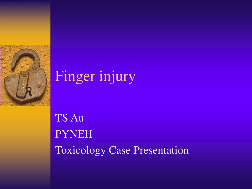 PPT - Finger injury PowerPoint Presentation, free download - ID:4151776