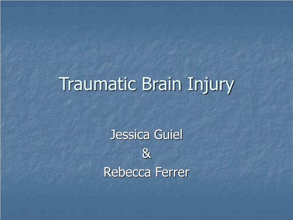PPT - Traumatic Brain Injury PowerPoint Presentation, free download ...