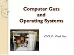 PPT - Operating Systems and Computer Architecture PowerPoint ...