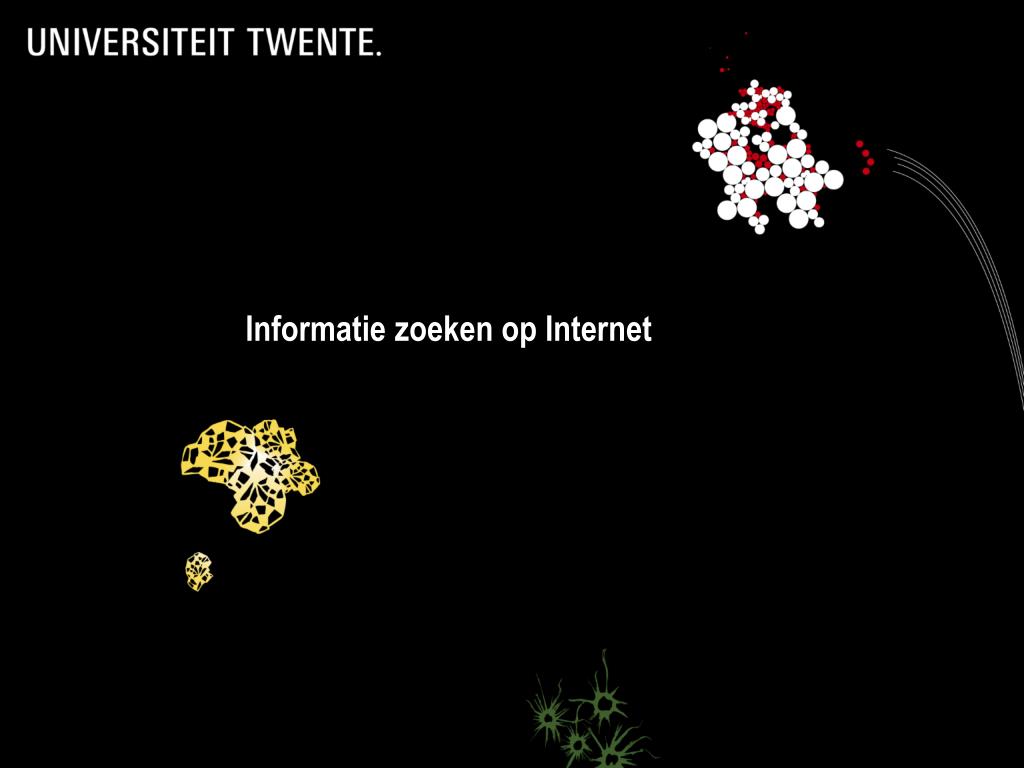 PPT - Informatie zoeken op Internet PowerPoint Presentation, free ...