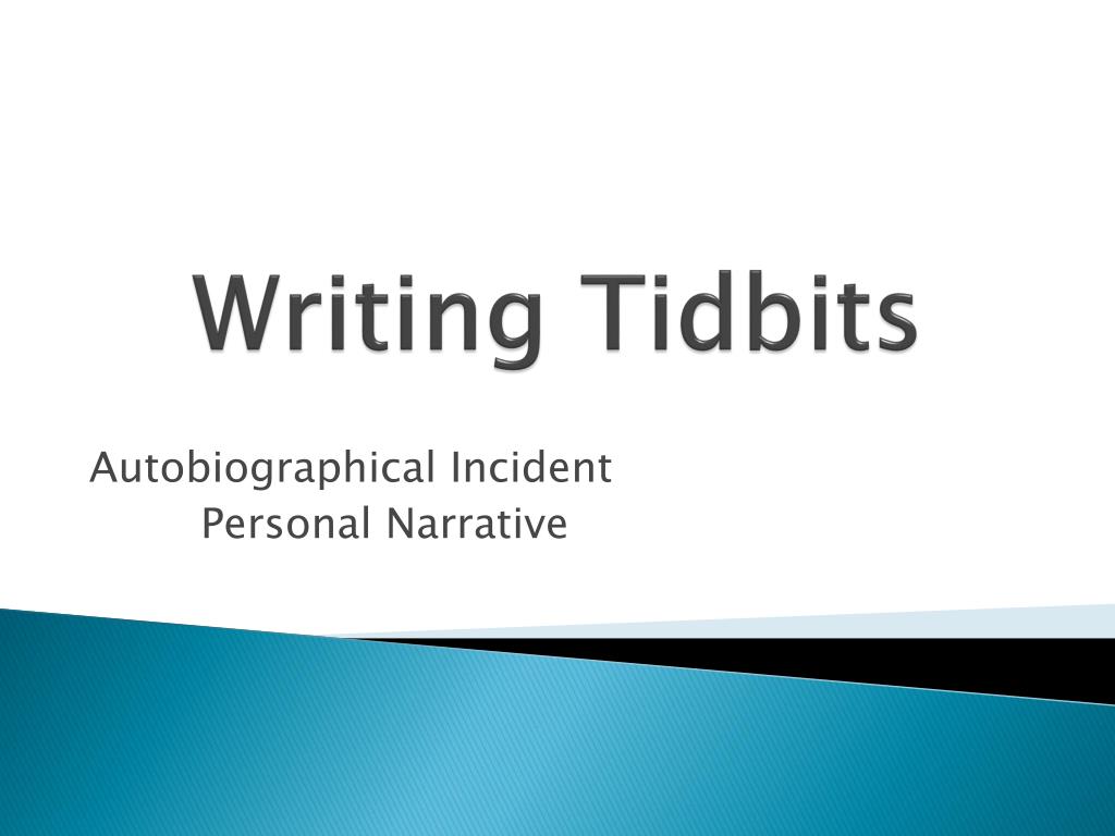 PPT - Writing Tidbits PowerPoint Presentation, free download - ID:4155590