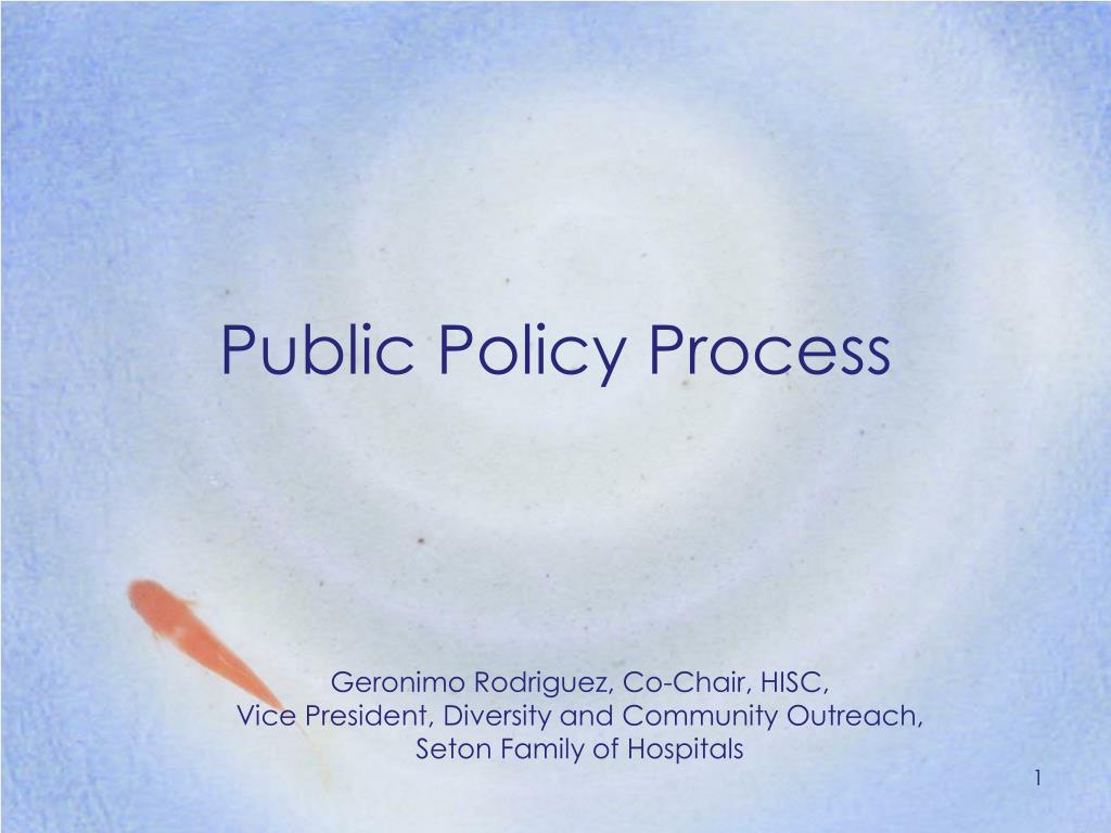 PPT - Public Policy Process PowerPoint Presentation, free download - ID ...