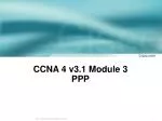 PPT - CCNA 4 v3.1 Module 5 Frame Relay PowerPoint Presentation, free ...