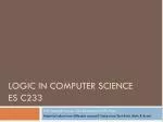PPT - Logic in Computer Science - Overview PowerPoint Presentation ...