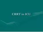PPT - CRRT in ICU PowerPoint Presentation, free download - ID:1490317