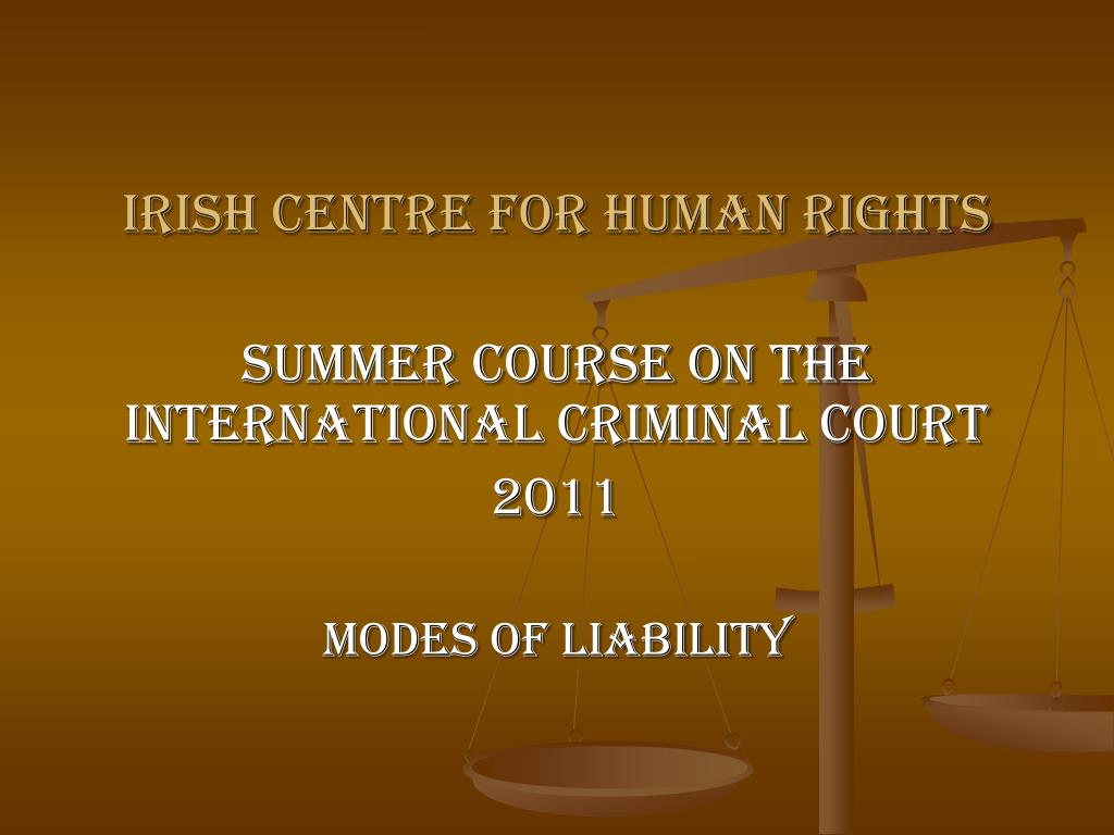 PPT - Irish Centre for Human Rights PowerPoint Presentation, free ...