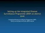 PPT - Integrated Disease Surveillance Project (IDSP) PowerPoint ...