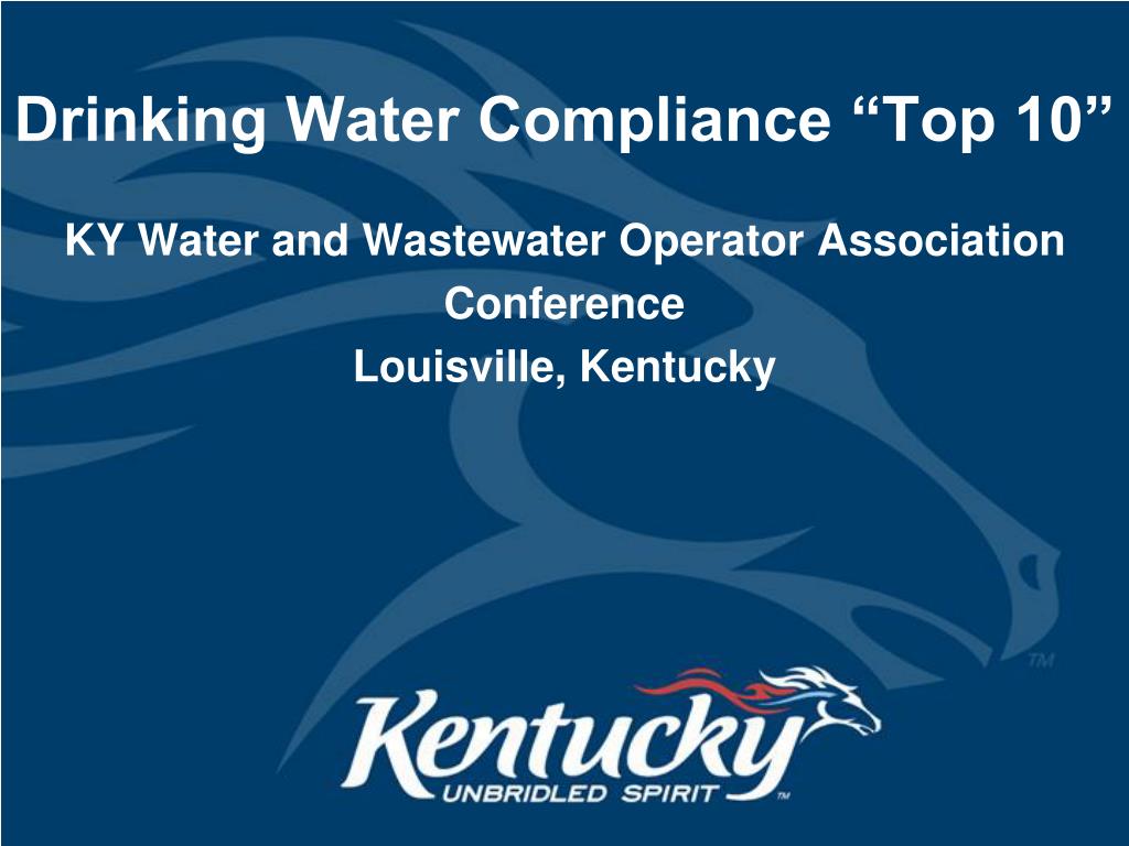 PPT - Drinking Water Compliance “Top 10” PowerPoint Presentation, free ...