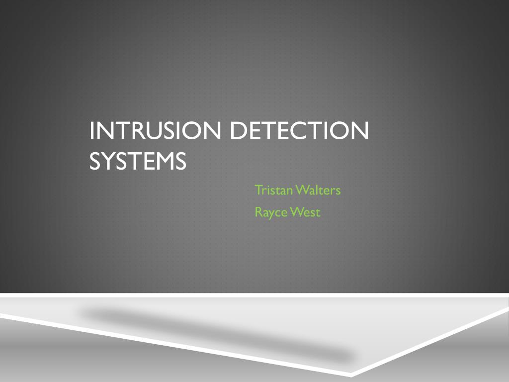 PPT - Intrusion Detection Systems PowerPoint Presentation, free ...