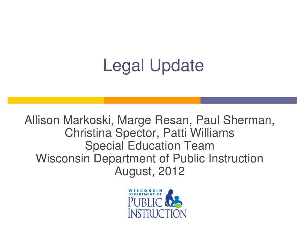 PPT - Legal Update PowerPoint Presentation, free download - ID:4163446