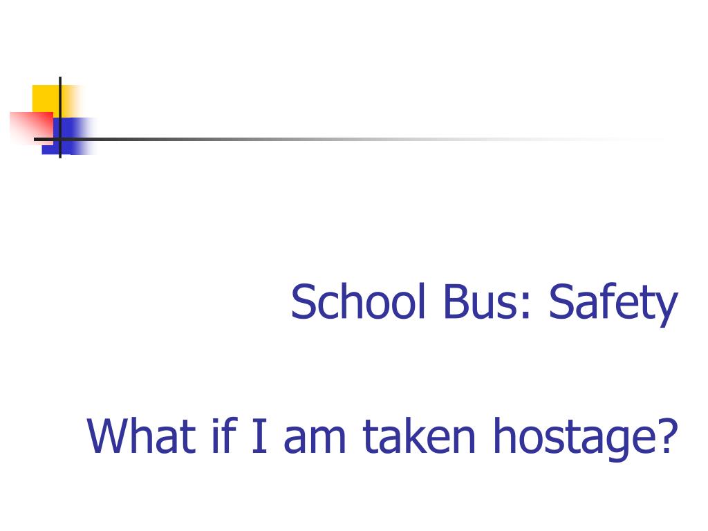 PPT - School Bus: Safety PowerPoint Presentation, free download - ID ...