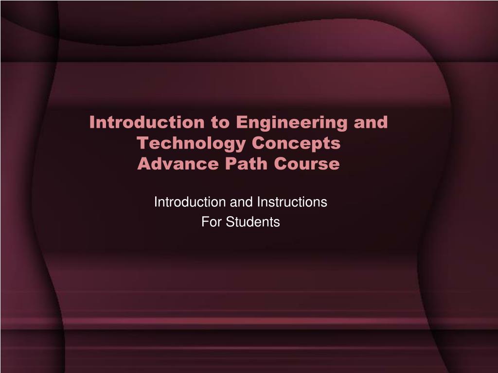 PPT - Comprehensive Introduction to Engineering & Technology Concepts ...