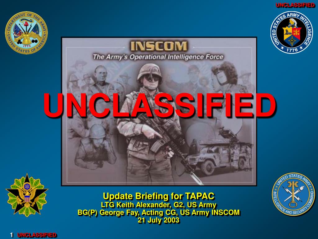 PPT - UNCLASSIFIED PowerPoint Presentation, free download - ID:4169608