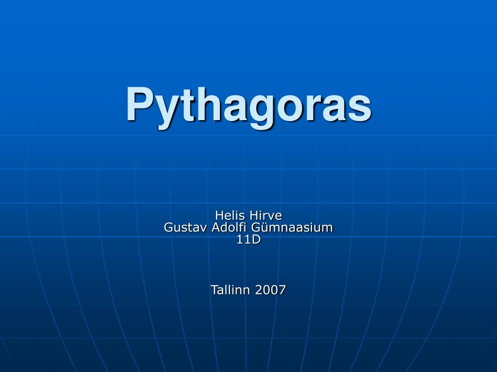 PPT - Pythagoras PowerPoint Presentation, free download - ID:4170493