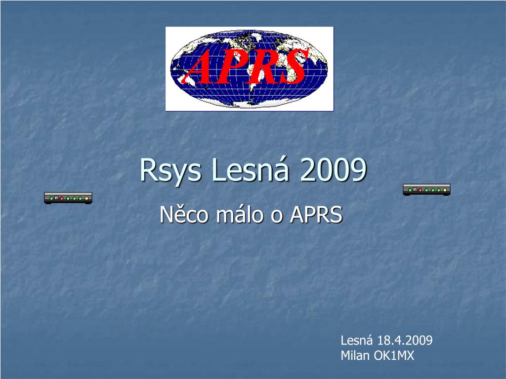 PPT - Rsys Lesn á 2009 PowerPoint Presentation, free download - ID:4170590