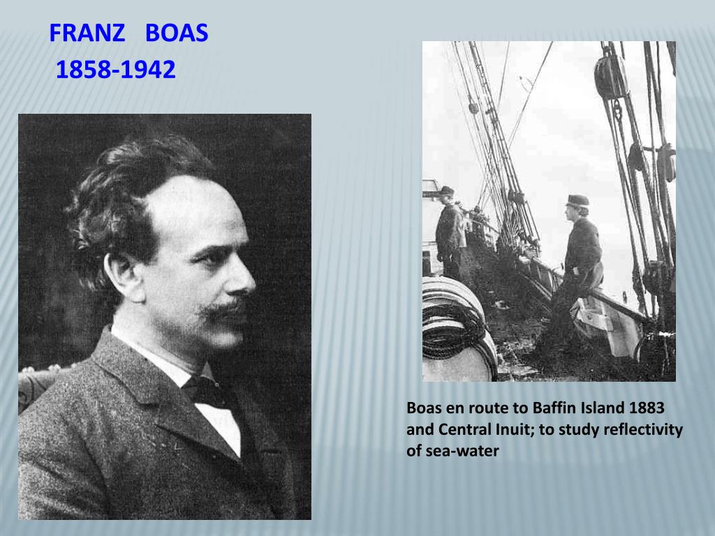PPT - FRANZ BOAS 1858-1942 PowerPoint Presentation, free download - ID ...