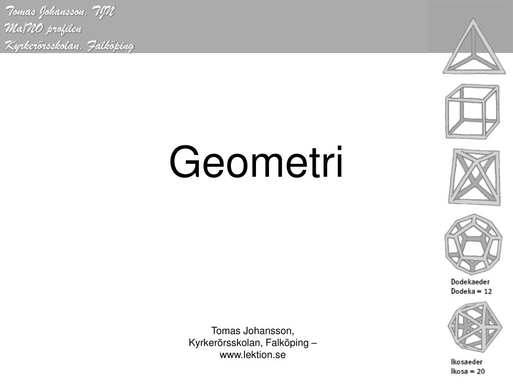 PPT - Geometri PowerPoint Presentation, free download - ID:4174923