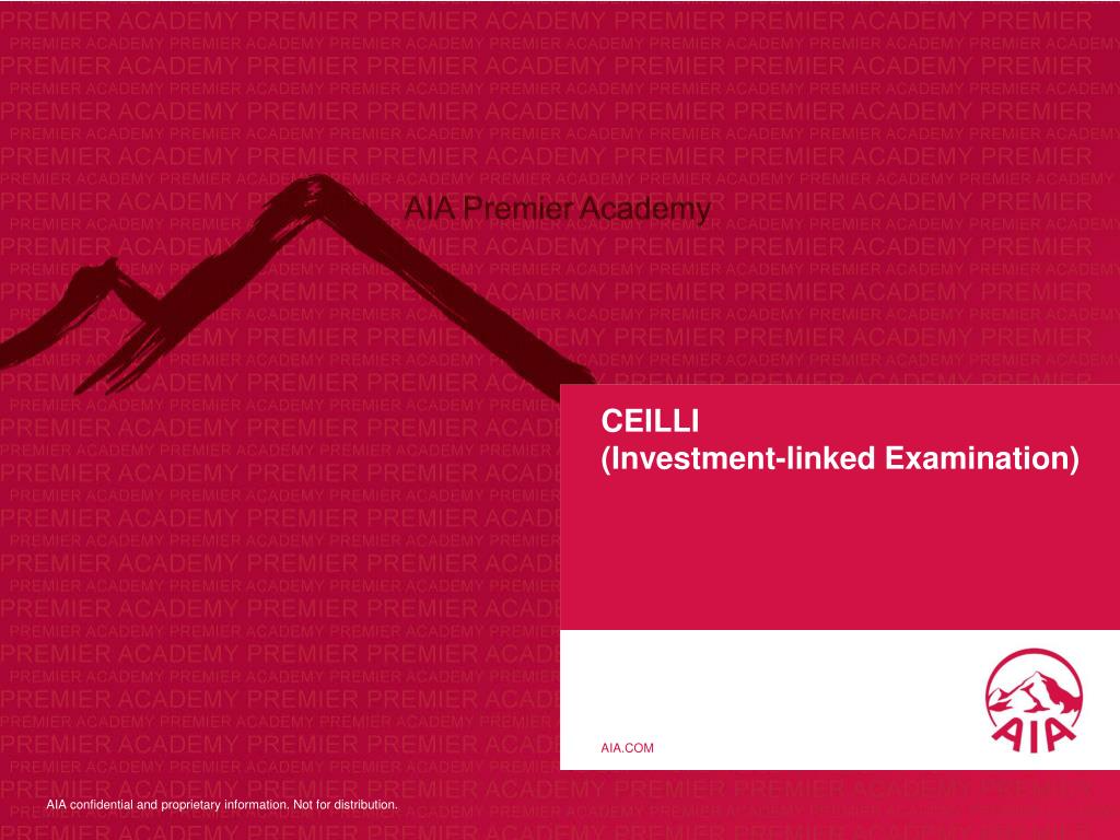 PPT - CEILLI (Investment-linked Examination) PowerPoint Presentation, free download - ID:4175352