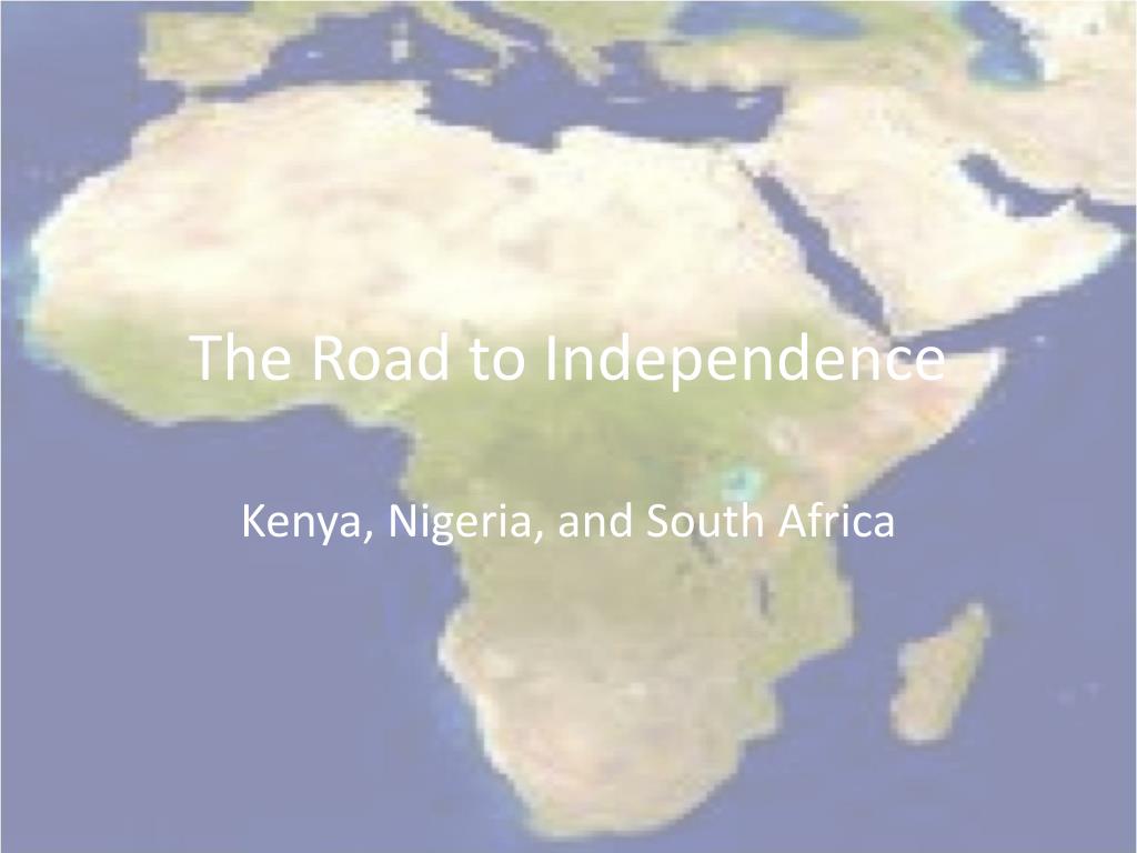 PPT - The Road to Independence PowerPoint Presentation, free download ...