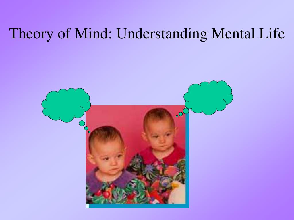 PPT - Theory of Mind: Understanding Mental Life PowerPoint Presentation ...