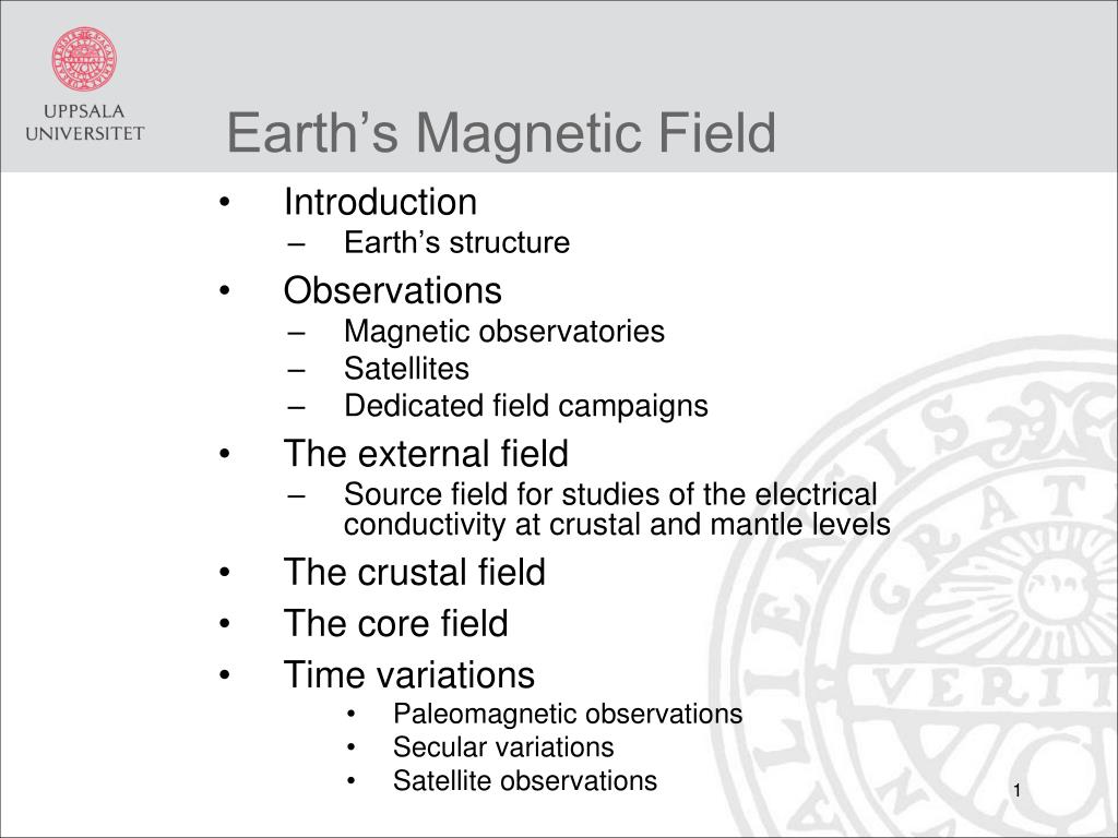 PPT - Earth’s Magnetic Field PowerPoint Presentation, free download ...