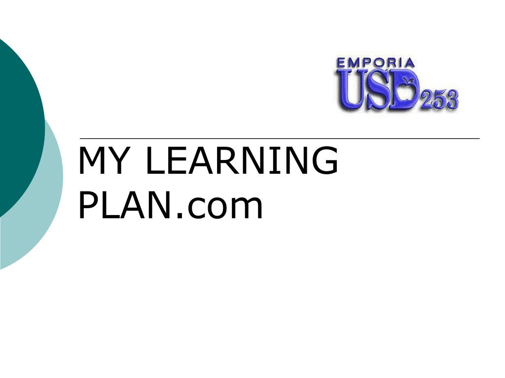 PPT - MY LEARNING PLAN PowerPoint Presentation, free download - ID:4182744