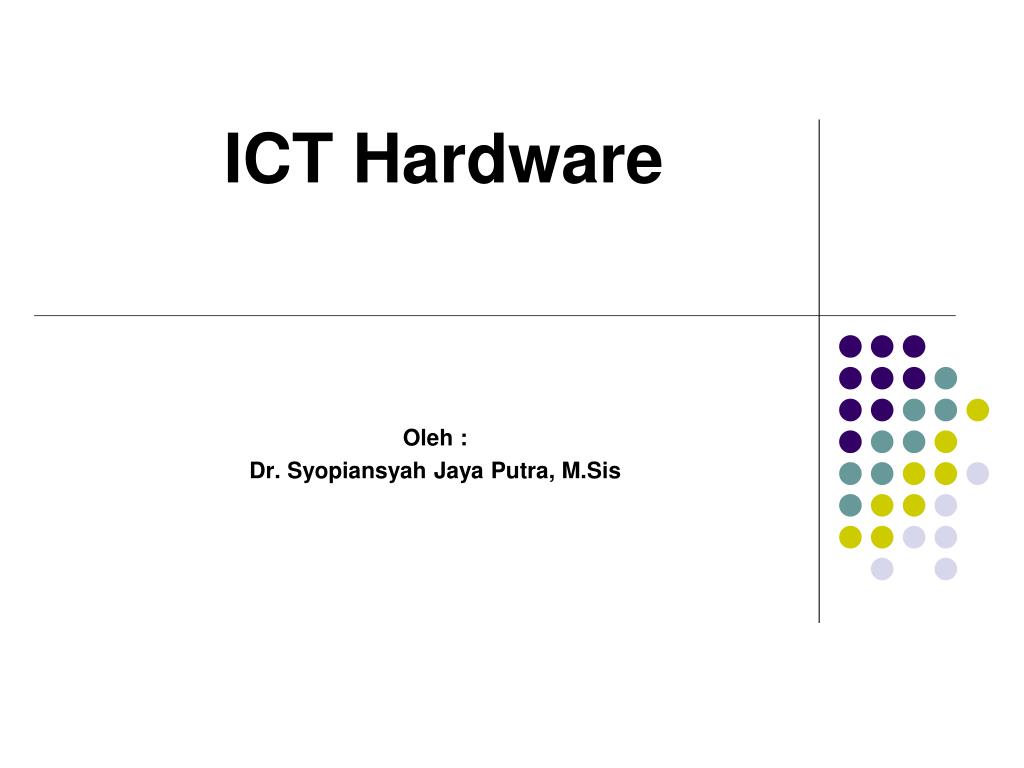 PPT - ICT Hardware PowerPoint Presentation, free download - ID:4182934